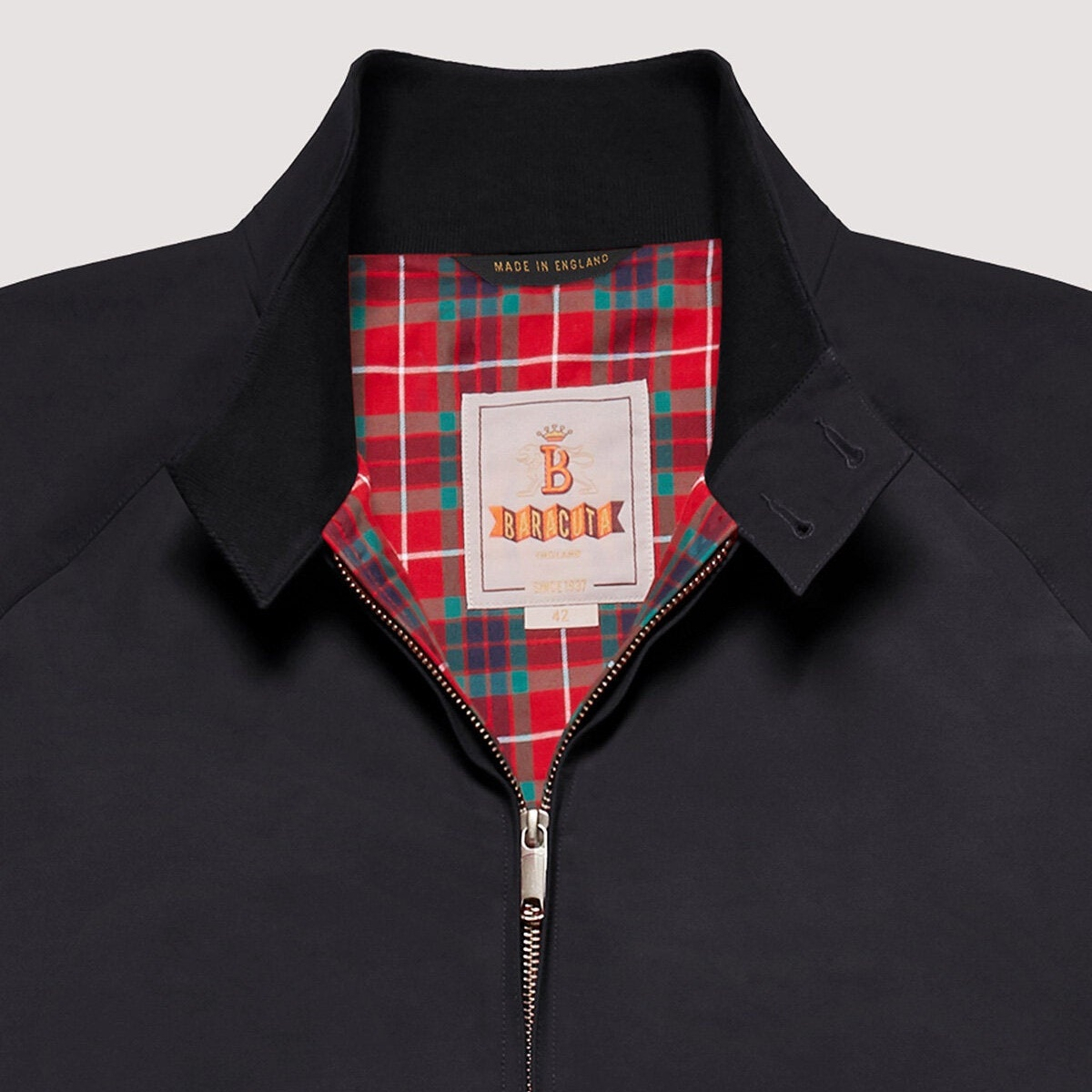 Baracuta G9 Original Harrington Jacket Black – Tijdloos Brits Stijl ...