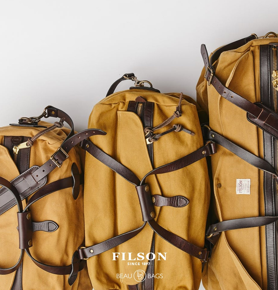 Filson Duffle Medium Tan, de perfecte reistas