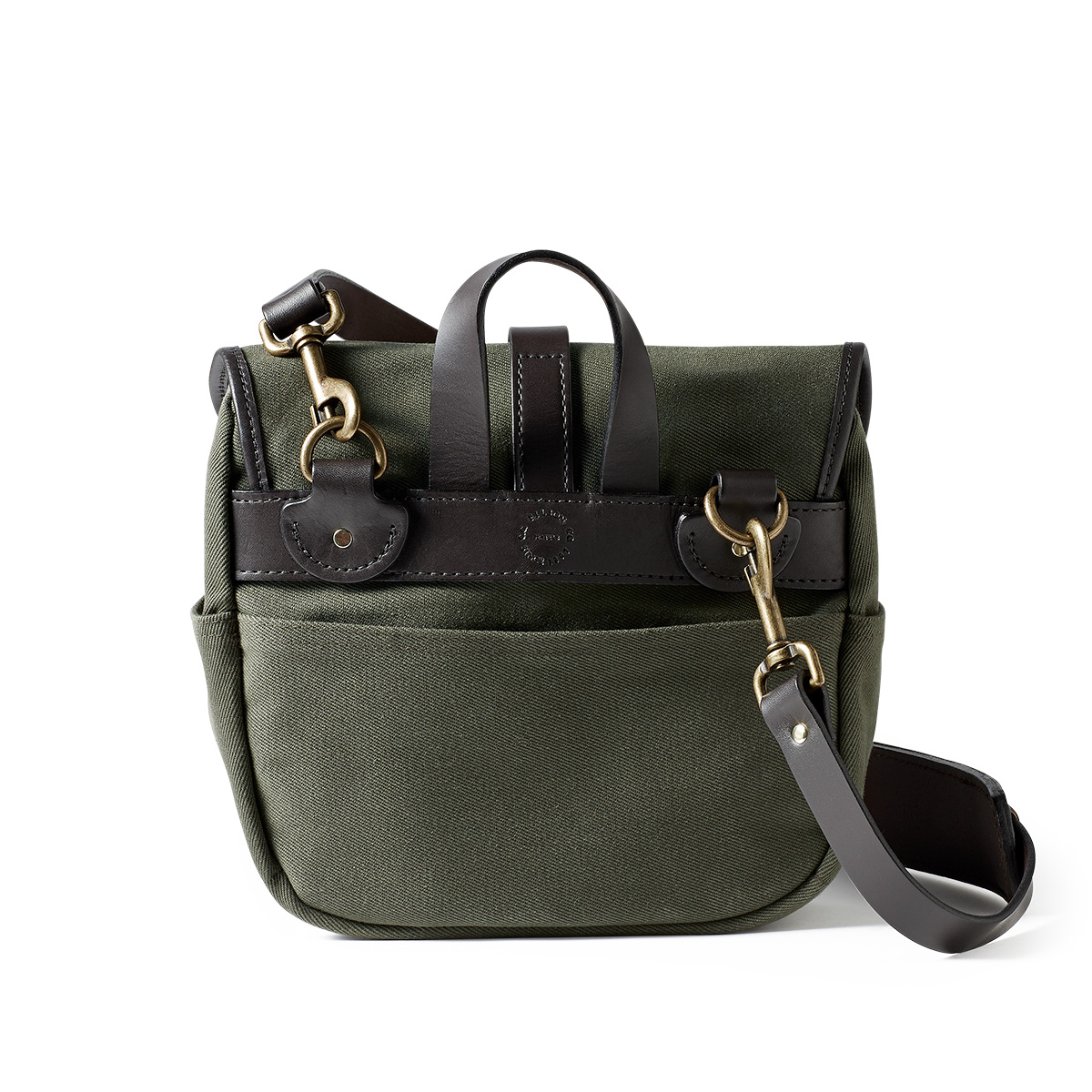 Filson Field Bag Small Otter Green, kleine tas voor dagelijks gebruik