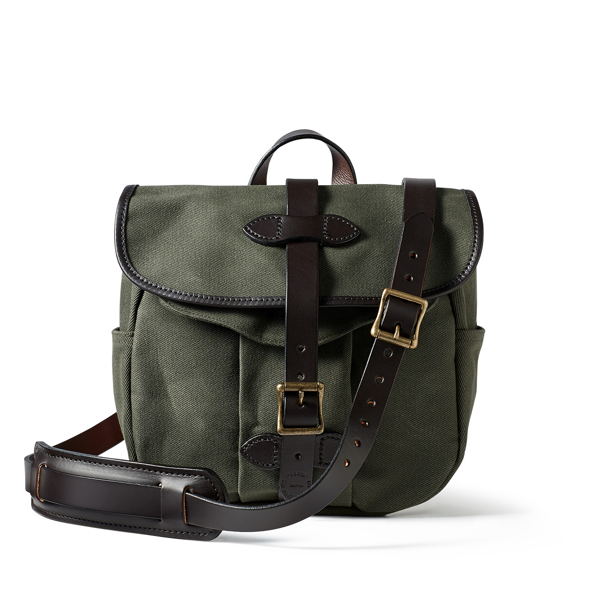 Filson Field Bag Small Otter Green, kleine tas voor dagelijks gebruik