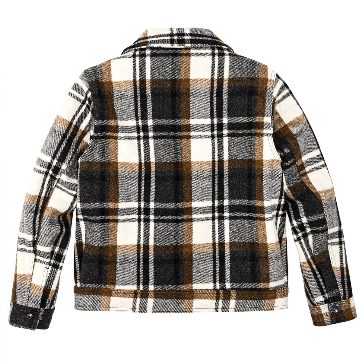 Filson Mackinaw Wool Work Jacket Blue Coal/Copper Heather, iconic Work ...