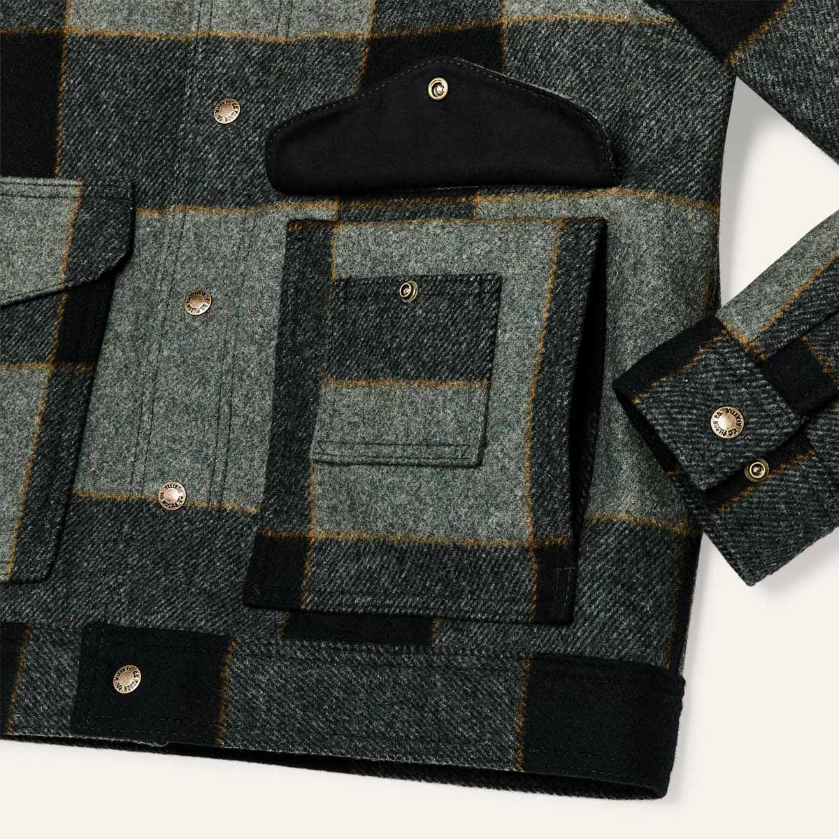 Filson Mackinaw Wool Work Jacket, iconische werk jas