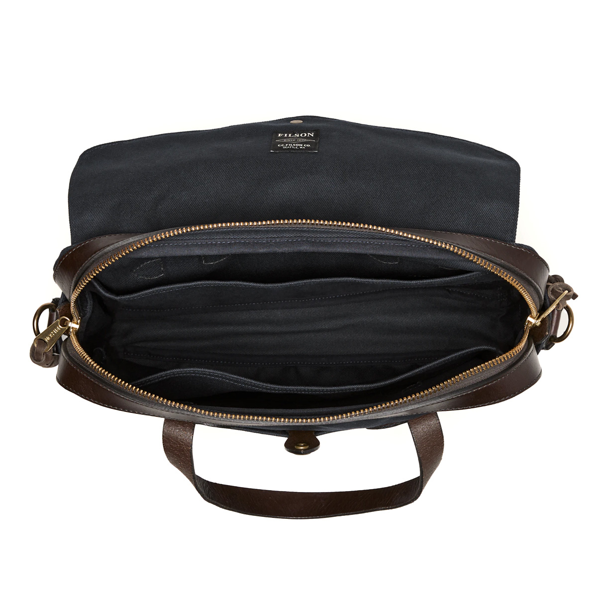 Filson Rugged Twill Original Briefcase Navy, stoere tas met stijl en ...