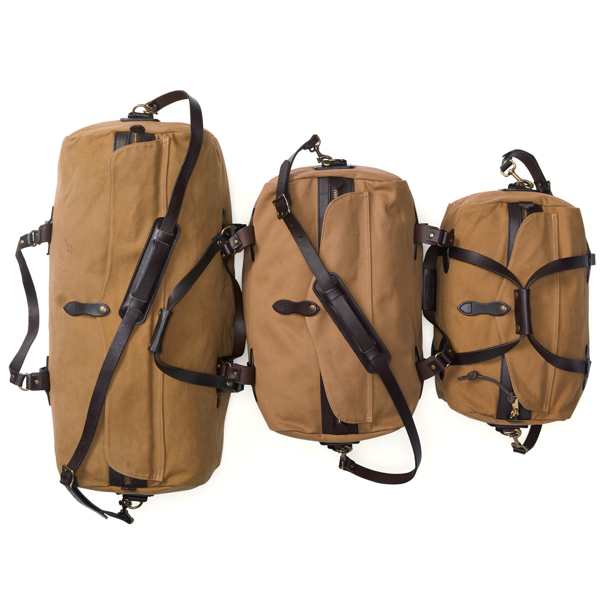 Filson Duffle Large Tan, onverwoestbare duffle gemaakt voor heavy-duty ...