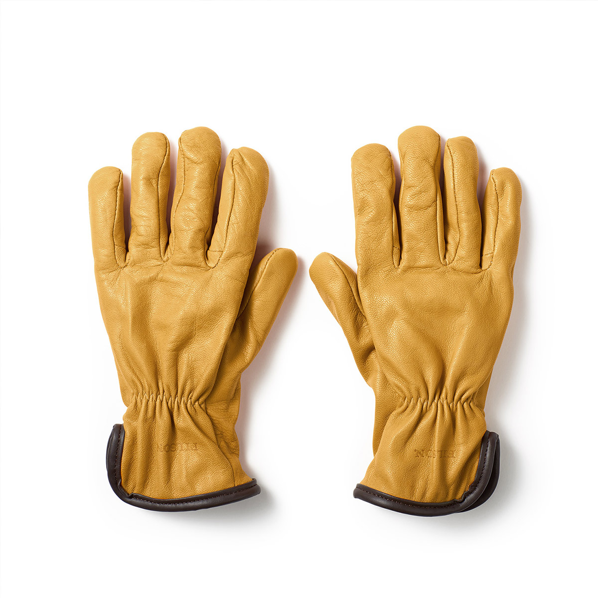 Filson Original Lined Goatskin Gloves Tan voor isolatie in koude ...